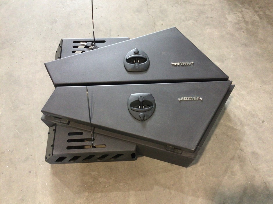 1x Pair HiCat Alloy Ute Lock Boxes Auction (0041-3022838) | Grays Australia