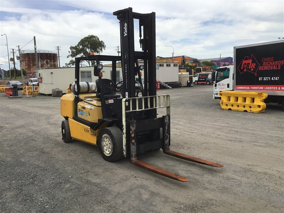 Yale GP50MG Counterbalance Forklift Auction (0001-7042353) | Grays ...