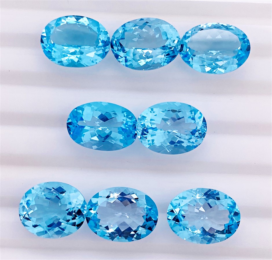 80.96 Carat Parcel of Blue Topaz Auction (0009-2548388) | Grays Australia