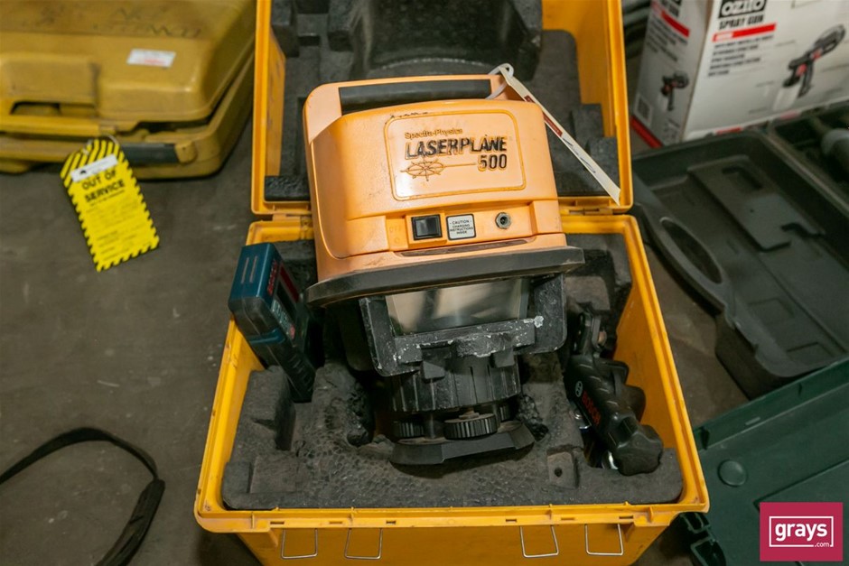 Spectra Physics, Laserplane 500, Laser Level Auction (0060-5051146 ...