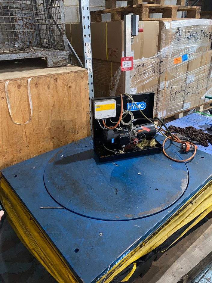 Hymo Optima Scissor Lift Table Rotary Electric, 1000KG Auction (0085 ...