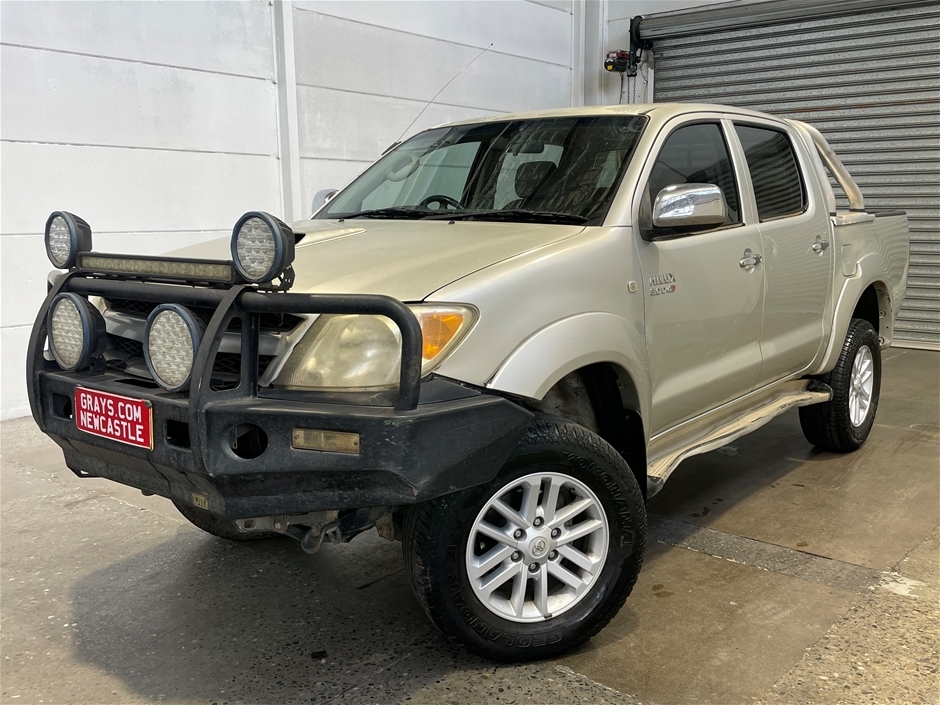 2006 Toyota Hilux SR5 (4x4) KUN26R Turbo Diesel Manual Dual Cab Auction ...