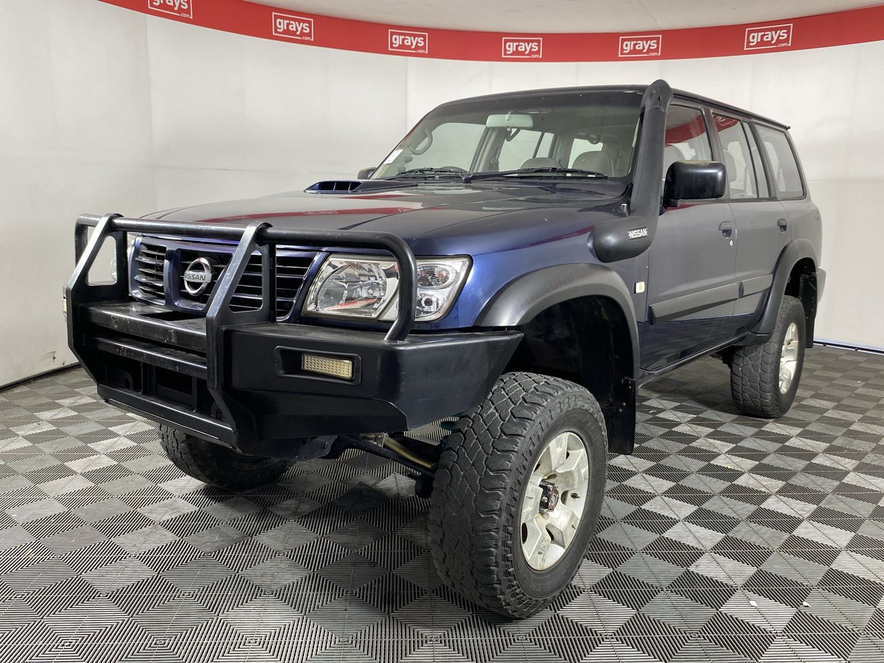 2002 Nissan Patrol ST (4x4) GU II Turbo Diesel Manual Wagon Auction ...