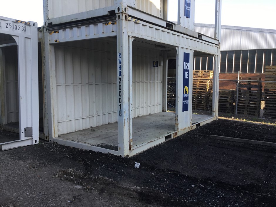 20ft Hoarding Shipping Container- (Moorebank) RWHU200018 Auction (0008 ...