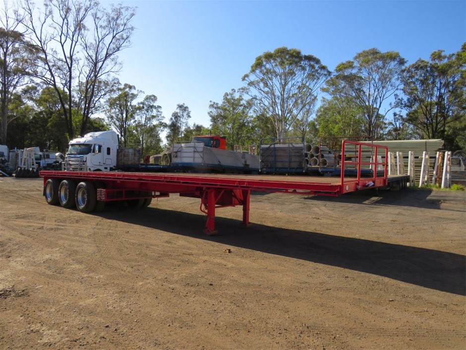 2004, Maxitrans, ST3, Flat Top Trailer Auction (0020-5051223) | Grays ...