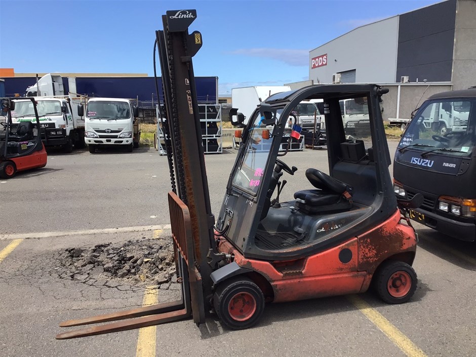 Linde H20T-04 Counterbalance Forklift Auction (0002-3024269) | Grays ...