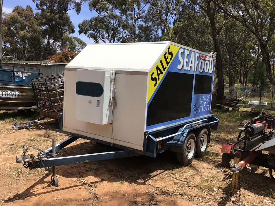 Portable Cool room on Tandem Trailer Auction (0036-3023772) | Grays ...