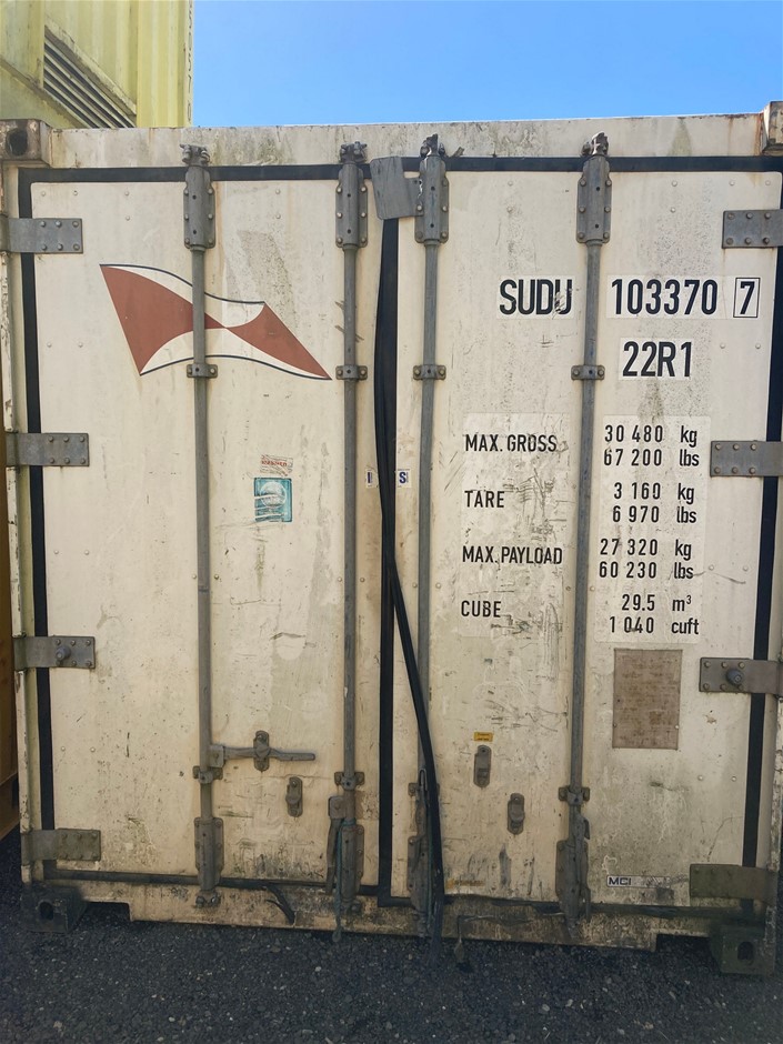 20" Reefer Non-Operational Shipping Container - (Moorebank) SUDU1033707 ...