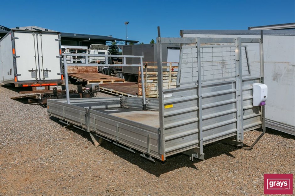 Aluminium Drop Side Tray body Auction (0065-5050894) | Grays Australia