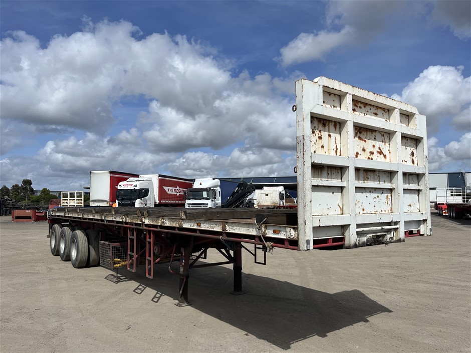 1982 Krueger 45' Extendable Flat Top Trailer Auction (0014-3023908 ...