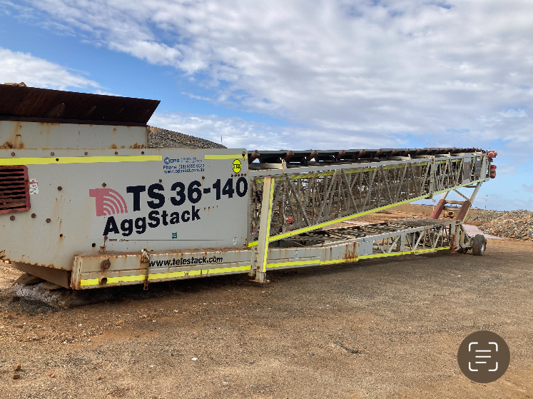 Telestack TS 36-140 Crusher Auction (0002-9040843) | Grays Australia