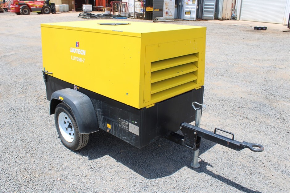 Luitech 180 CFM Screw Compressor Auction (0005-5051283) | Grays Australia