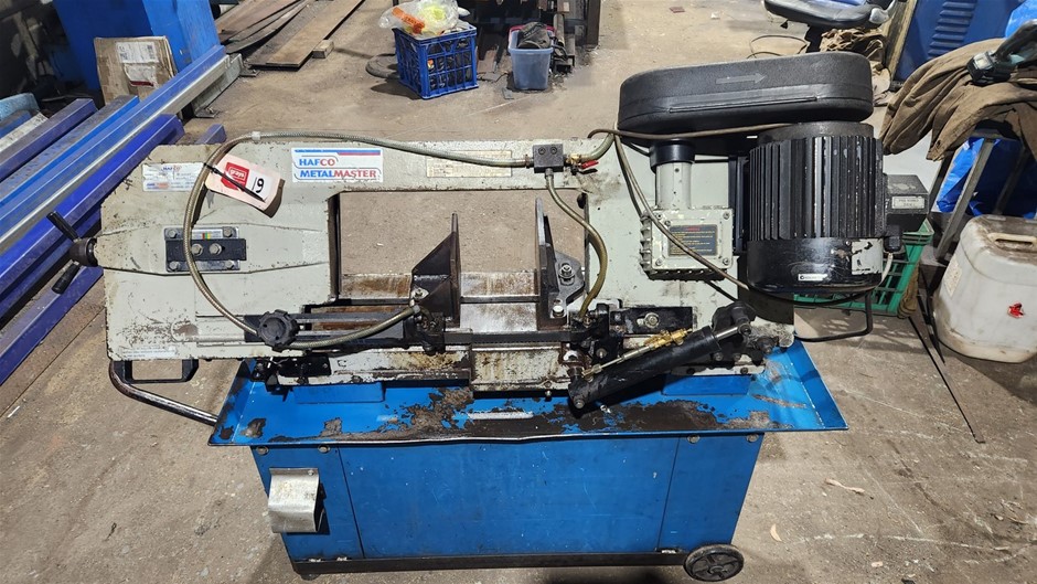 2007 Hafco BS - 812 Mobile Horizontal Bandsaw Auction (0019-5051125 ...