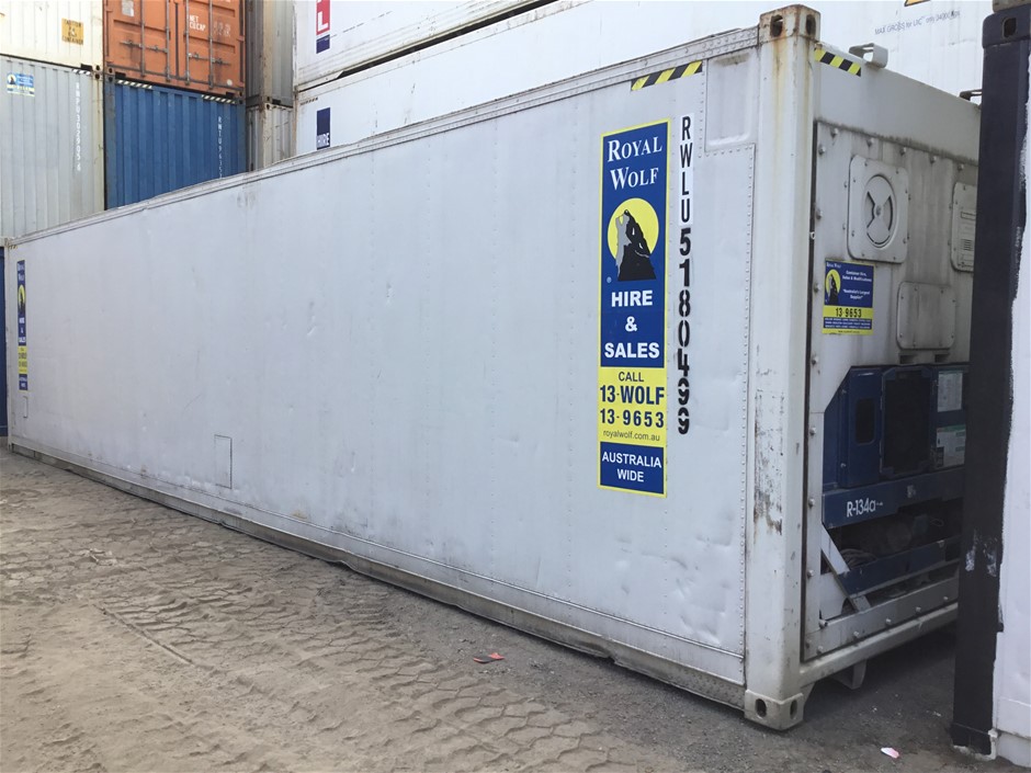 40ft High Cube Non Operating Refrigerated Shipping Container (Spring ...