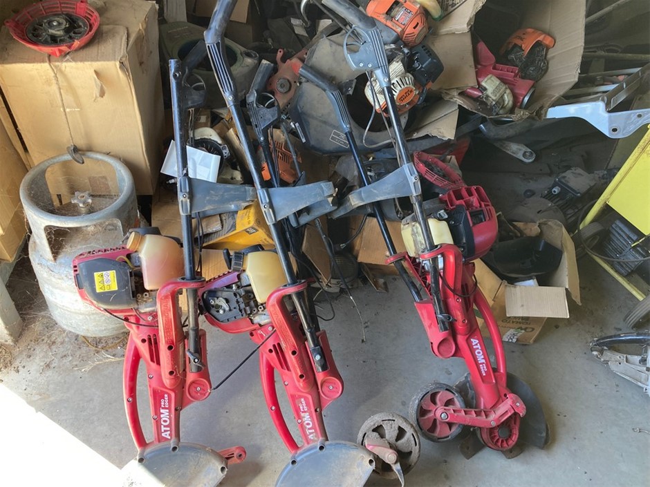 3x Assorted Atom Edge Trimmers Auction (0047-5051310) | Grays Australia