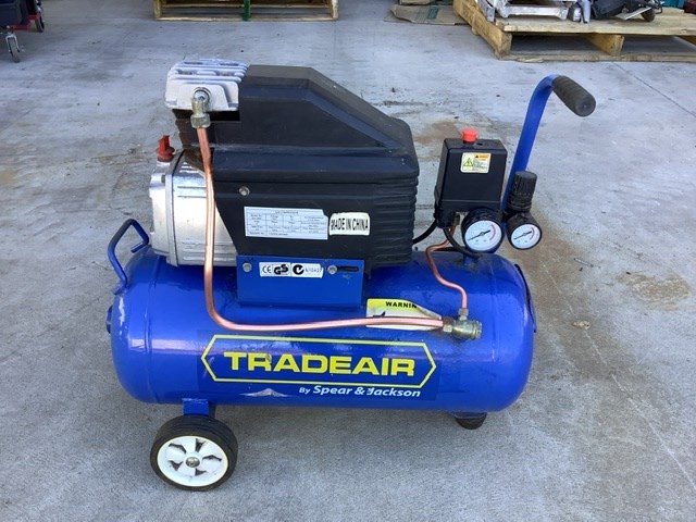 Tradeair TA-2HP 24L Air Compressor Auction (0041-9037242) | Grays Australia