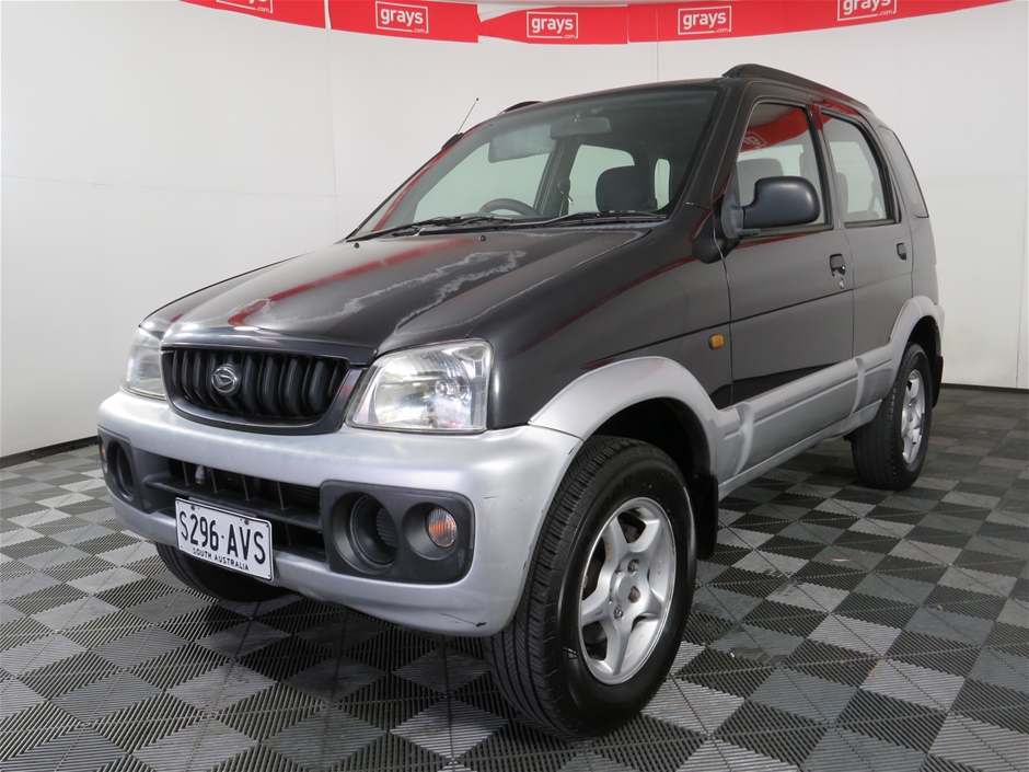 2001 Daihatsu Terios SX (4x4) J102 Manual Wagon Auction (0001-60038630 ...