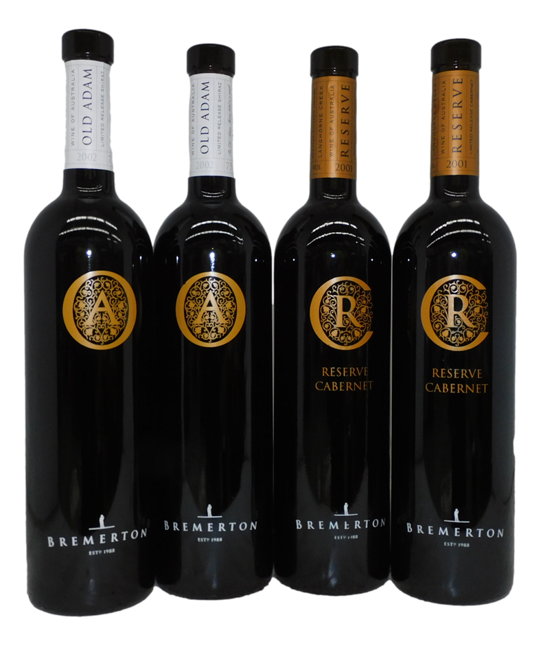 Pack of Assorted Bremerton Red Wine (4x 750mL) Auction (0031-10718041 ...