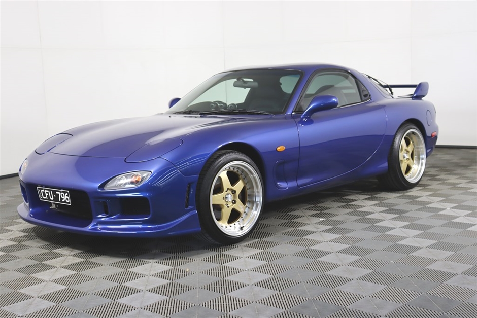 Beautiful Mazda Rx7 Blue