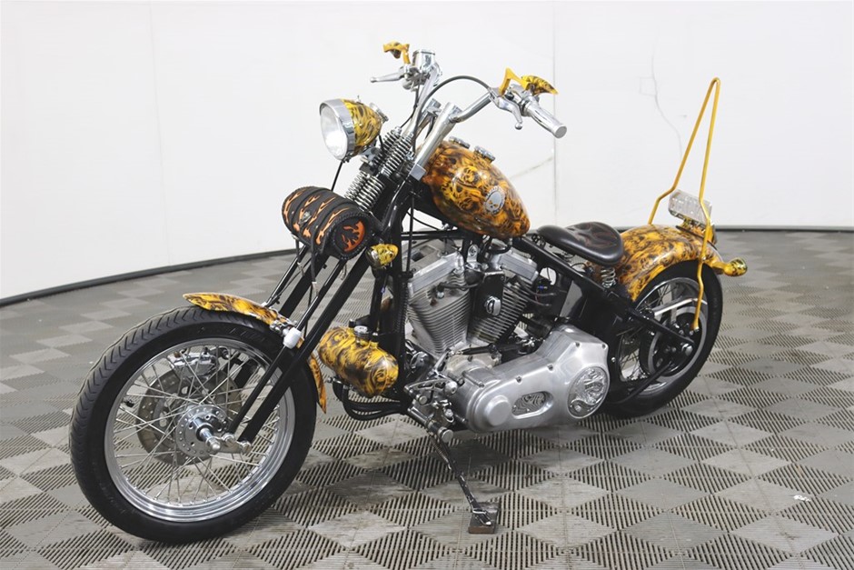 2014 Santee 1340cc Evo Custom Chopper Softail Bobber Auction (0001 ...