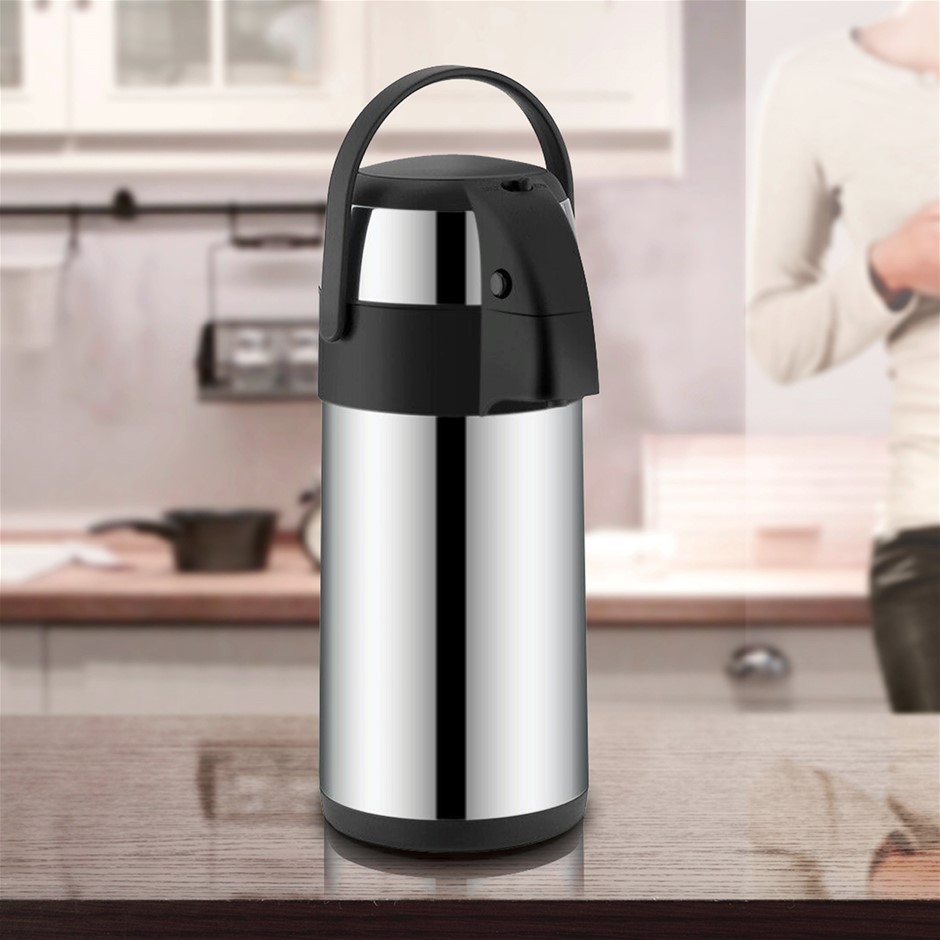 Buy Air Pot for Tea Coffee 5L Pump Action Insulated Airpot Flask Drink ...