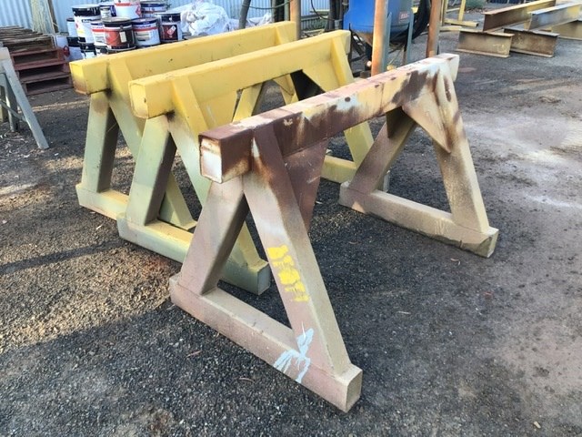3 x Custom Made Trestles/Stands Auction (0042-9038048) | Grays Australia