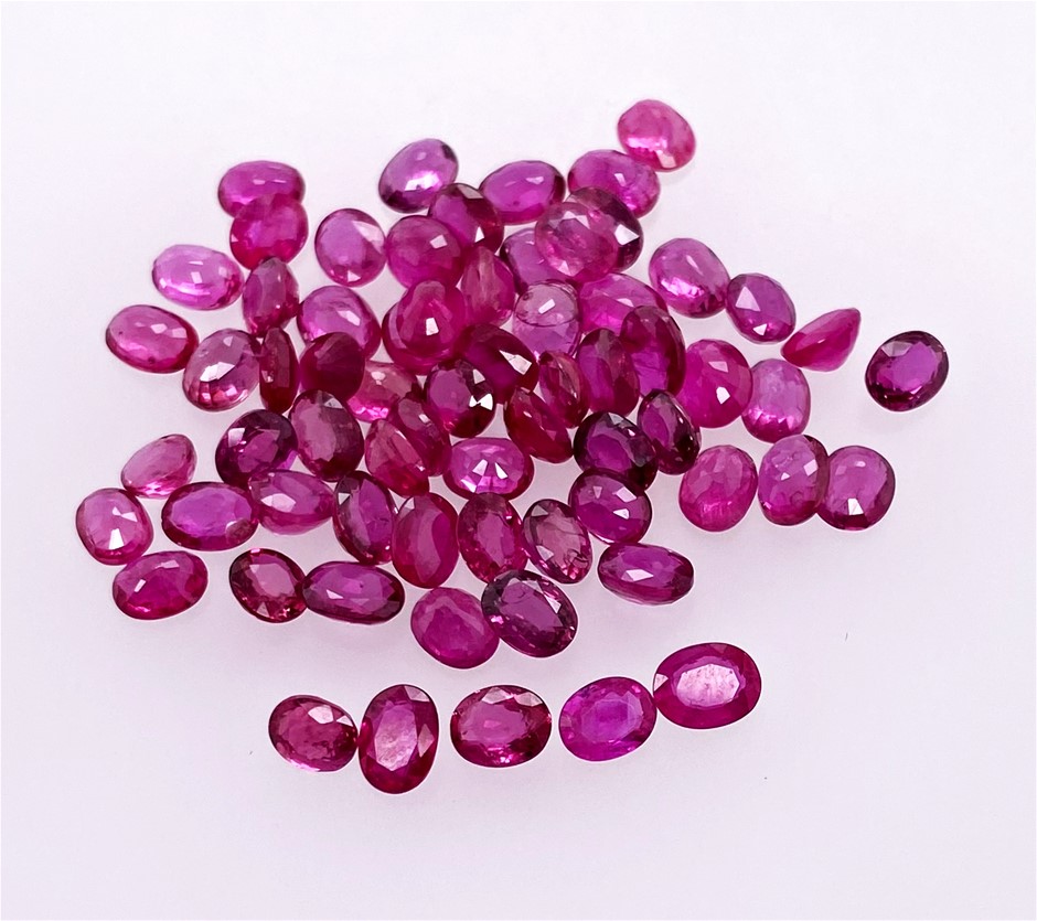 Sixty Eight Loose Ruby, 15.10ct in Total Auction (0001-2551468) | Grays Australia