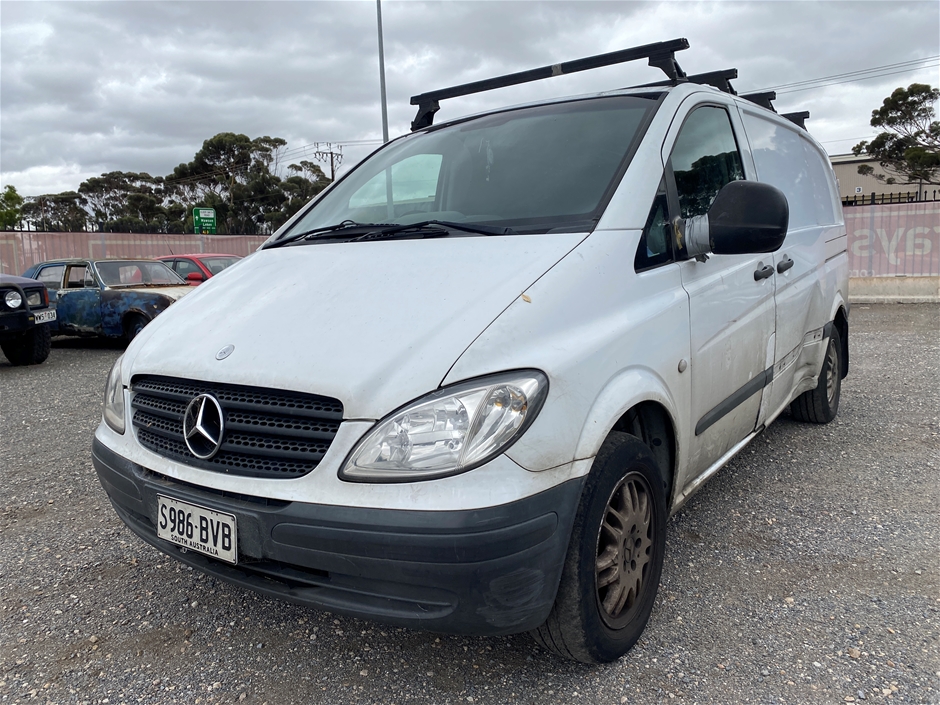 2005 Mercedes Benz Vito 115 CDI Compact Turbo Diesel Automatic Van ...