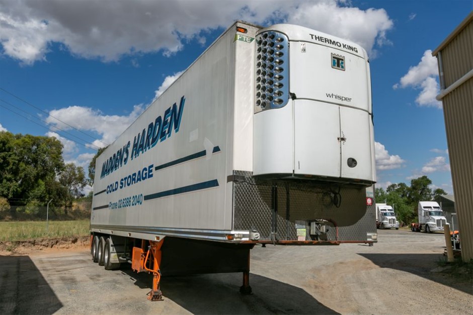 2010 FTE FTE/3A Triaxle Single Zone 22 Pallet Refrigerated Trailer ...