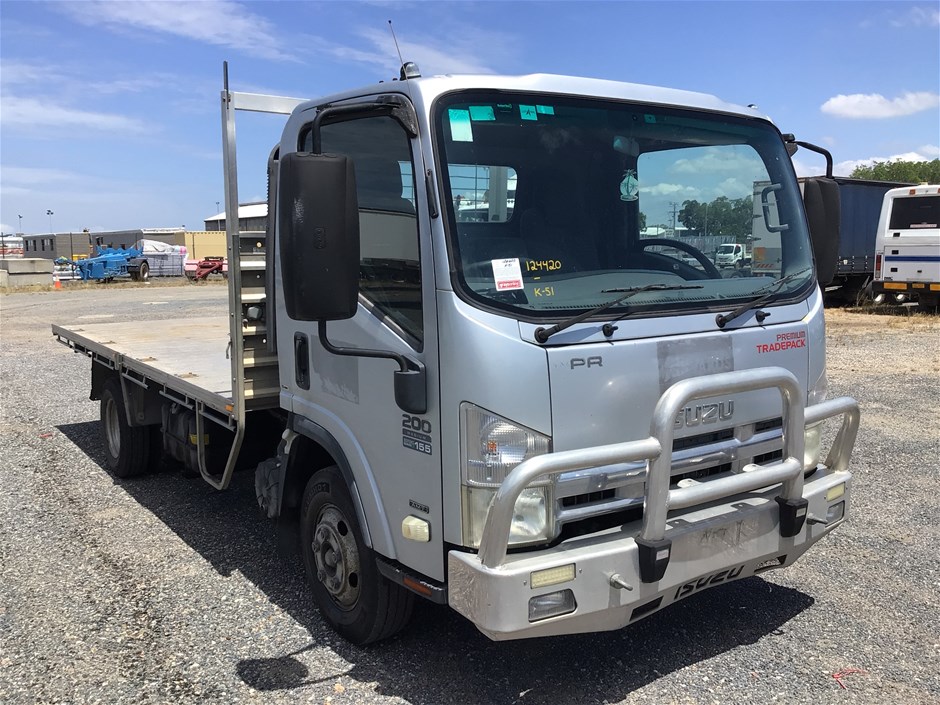 2012 Isuzu NH NPR 200 Medium 4 x 2 Tray Body Truck Auction (0001 ...