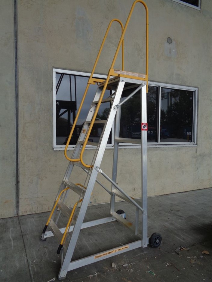 Stock Picker Platform Ladder, Auction (0069-7042623) | Grays Australia