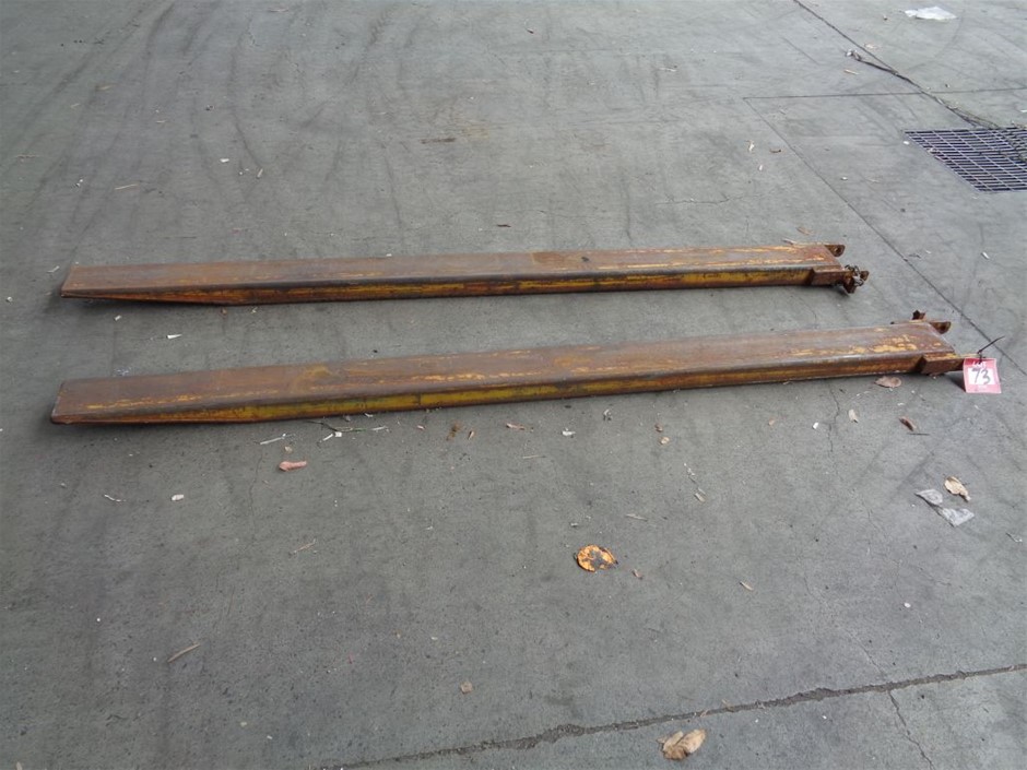 Forklift Tine Extentions, Auction (0073-7042623) | Grays Australia
