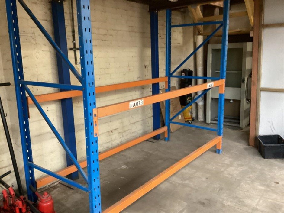 1x Bay of Steel Pallet Racking Auction (0240-3024371) | Grays Australia