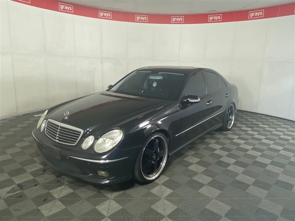 Mercedes Benz E55 AMG W211 Automatic Sedan (WOVR Inspected) Auction ...