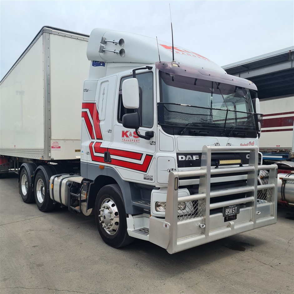 2017 DAF FFT CF 6 x 4 Prime Mover Auction (0024-7042622) | Grays Australia