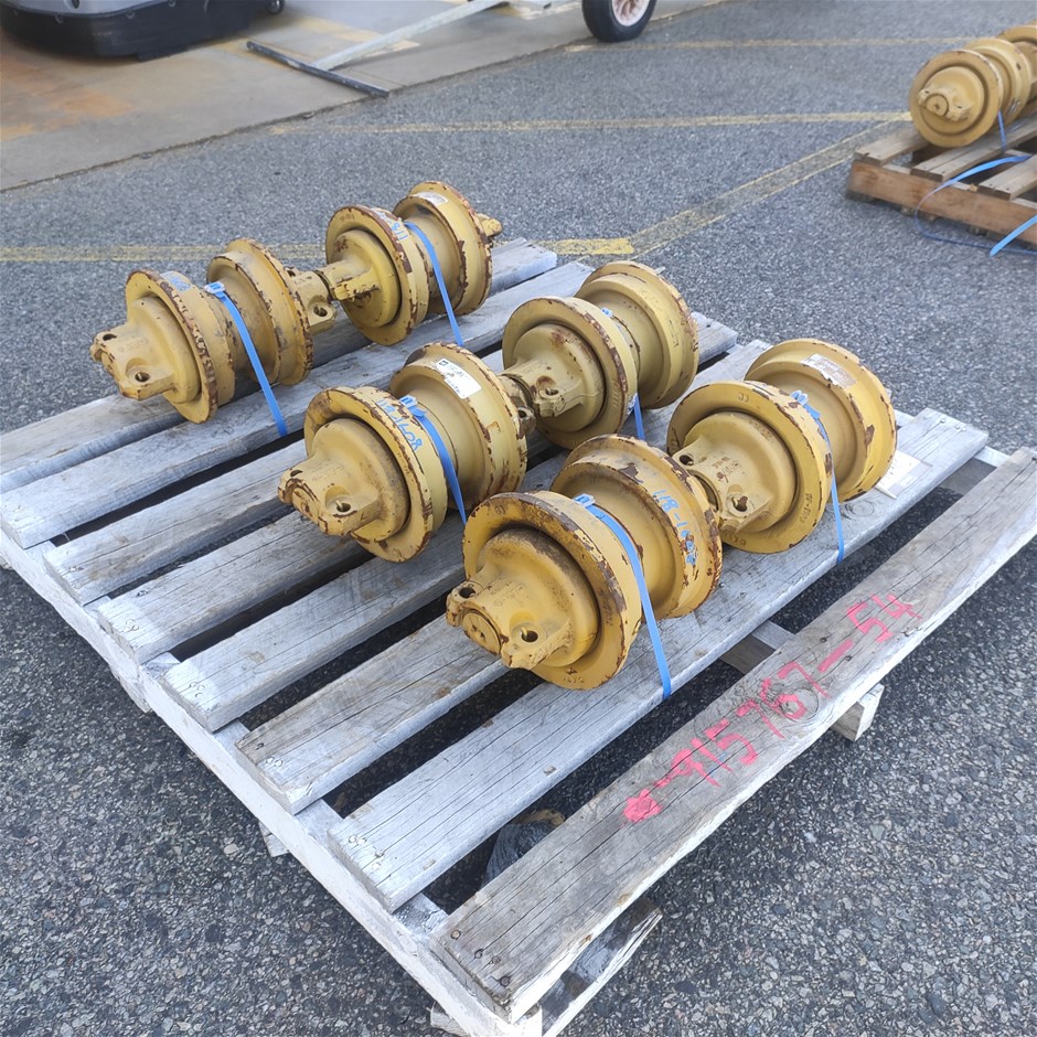 6x Caterpillar Track Rollers Auction (0055-9038648) | Grays Australia