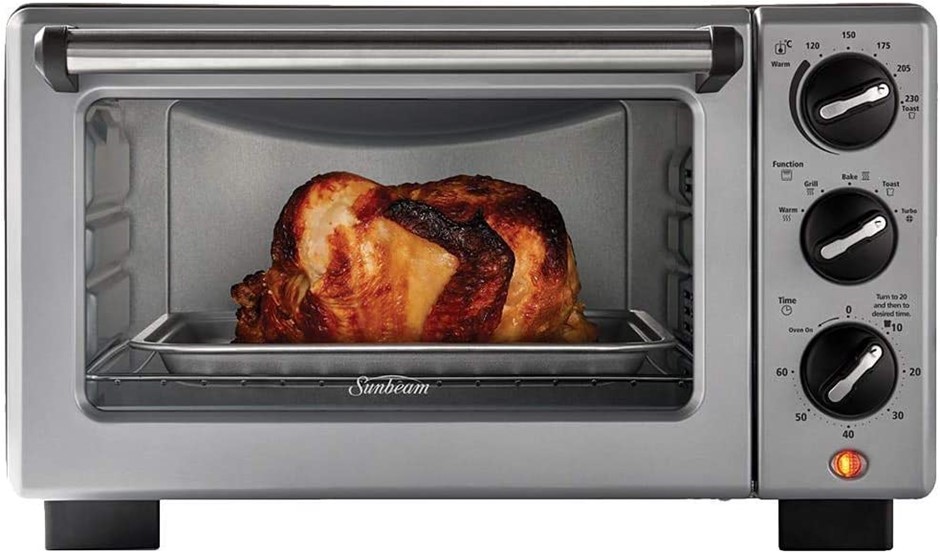 SUNBEAM Convection Bake and Grill Compact Oven 18L. Auction ...