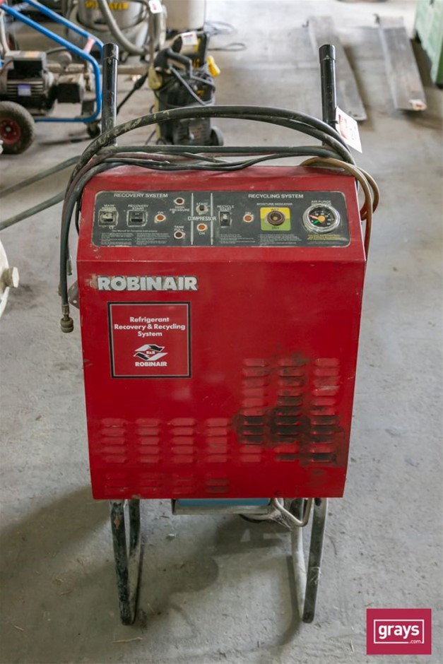 Robinair 80S2 Refrigerant Recovery & Recycling System Auction (0124 ...