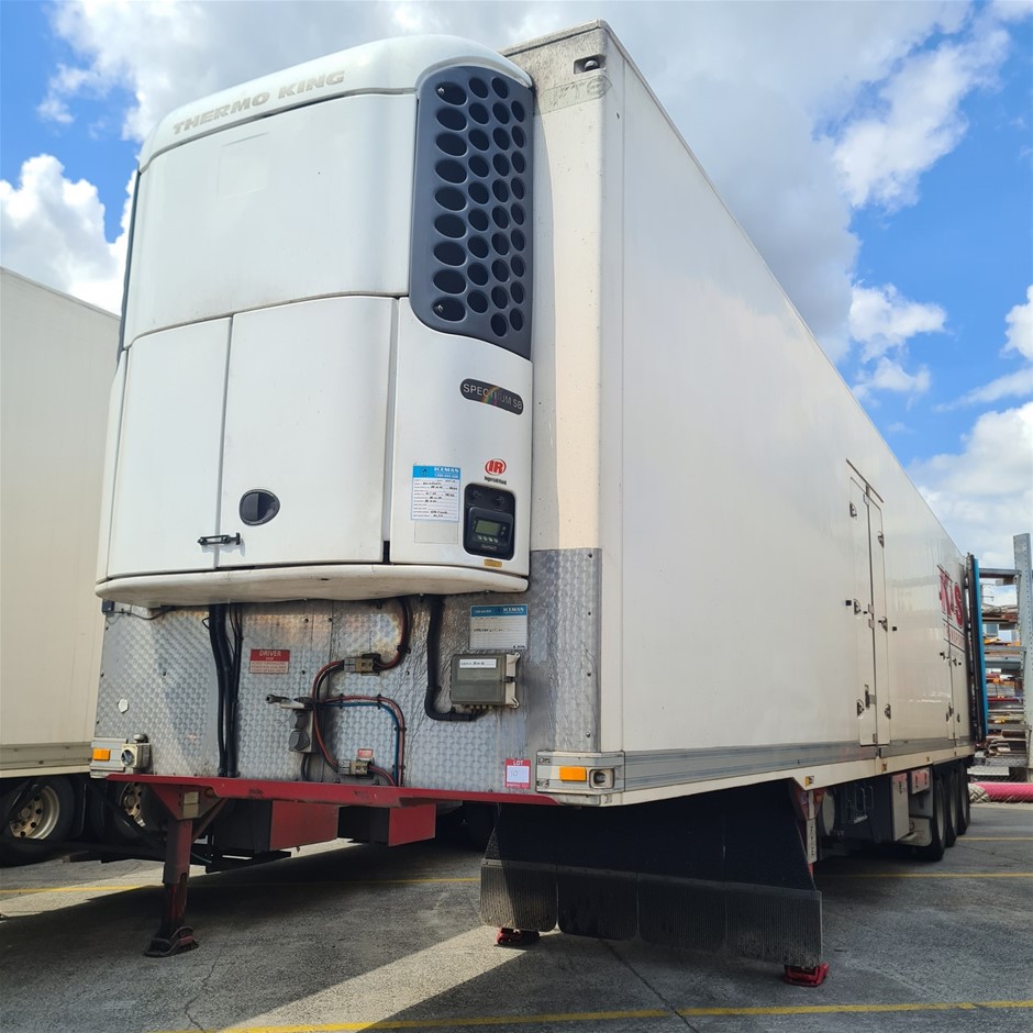 2010 FTE FTE3A Tri-Axle Refrigerated Trailer Auction (0126-7042622 ...