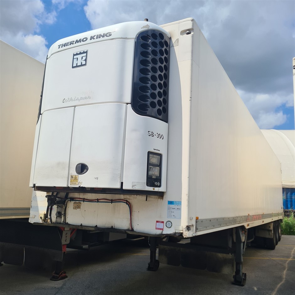 2001 FTE FTE3A Tri-Axle Refrigerated Trailer Auction (0144-7042622 ...