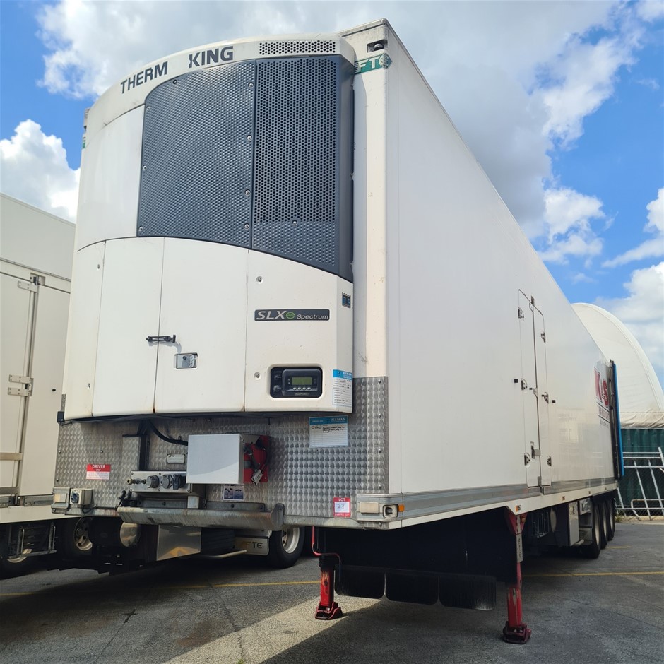 2016 FTE FTE3A Tri-Axle Refrigerated Trailer Auction (0118-7042622 ...