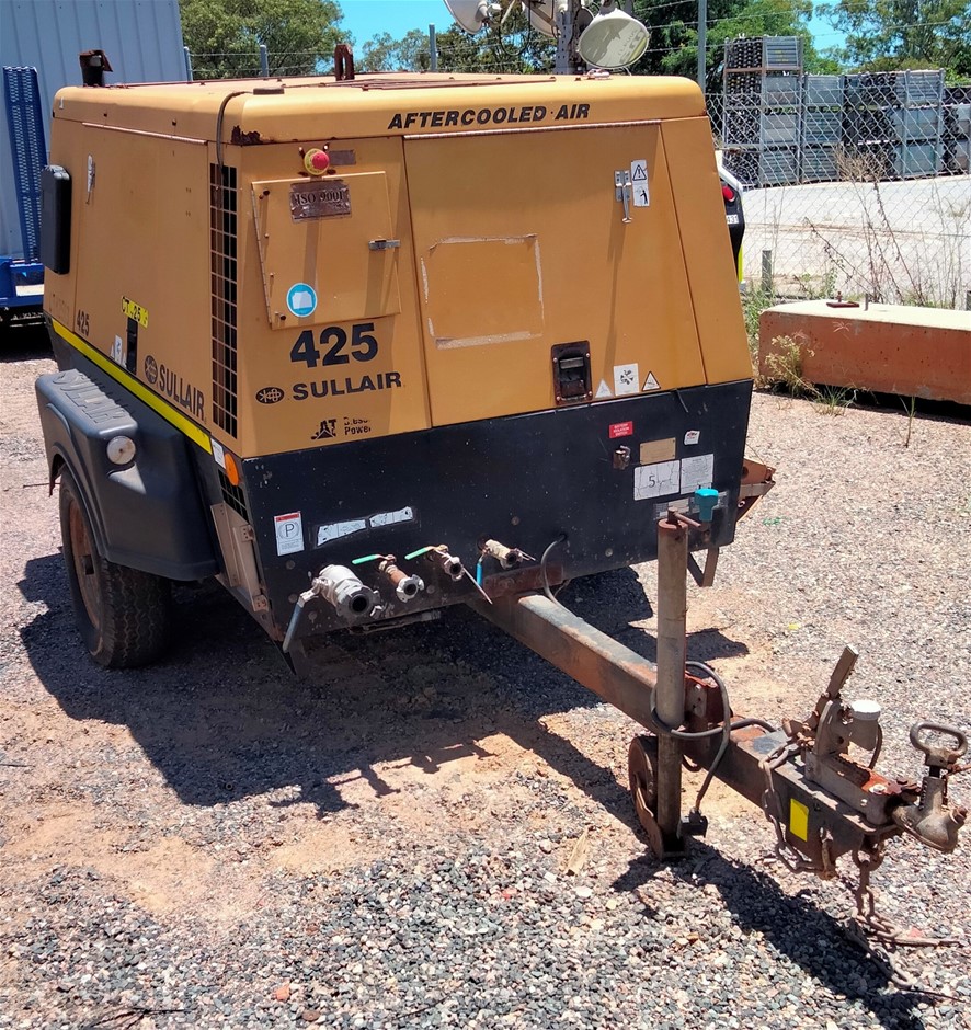2011 Sullair 425DPQ Compressor - 425cfm - Diesel (Gladstone) Auction ...