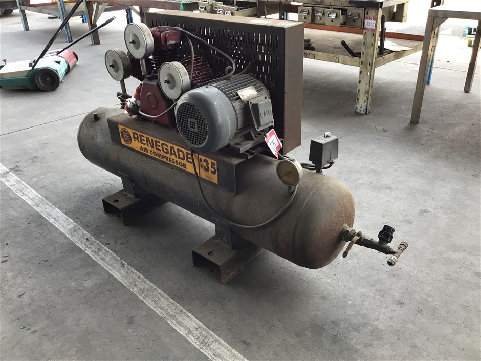 Renegade RP35 Air Compressor Auction (5118-7042622) | Grays Australia