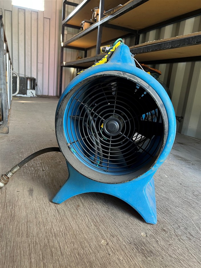 2x ABG VAF-3000-P Portable Fan - 300mm & Ducting (Kwinana) Auction ...