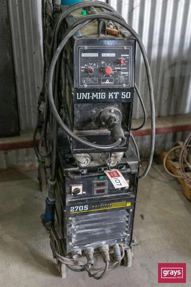 Uni Mig 270S Mig Welder Auction (0107-5051632) | Grays Australia