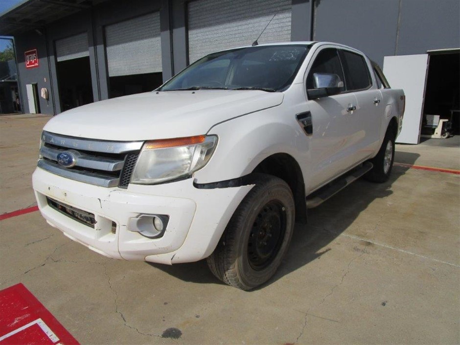 2013 Ford Ranger XLT 4WD Auto - 6 Speed Dual Cab Ute(WOVR-REPAIRABLE ...