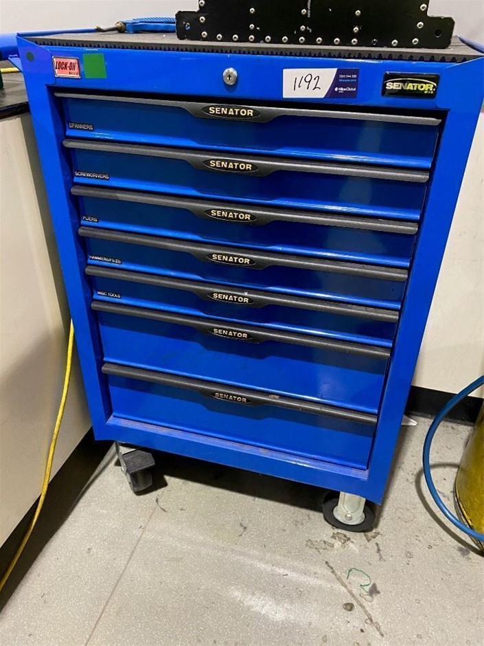 Mobile Tool Box, Senator, with contents Auction (1192-3024855) | Grays ...