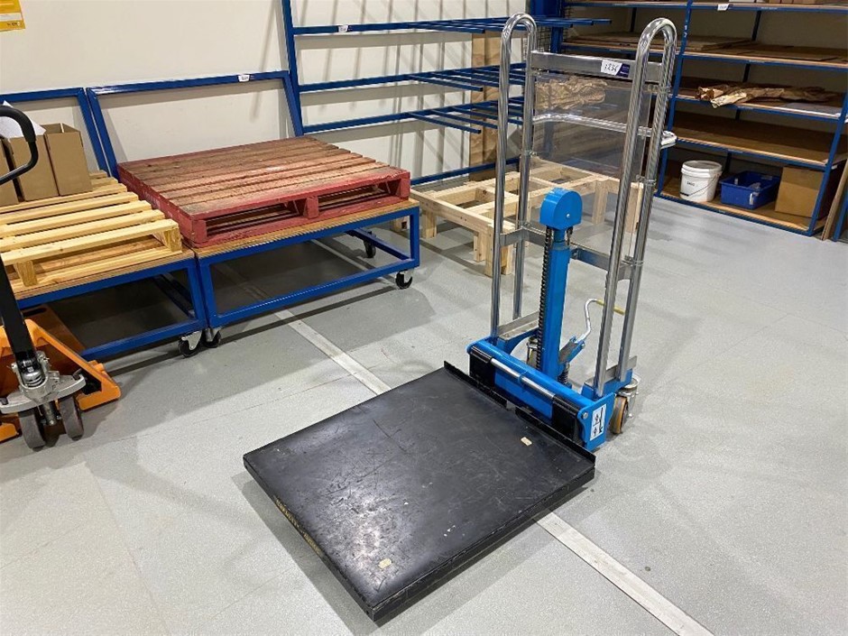 Pacific Hoist Hydraulic Mobile Lifting Platform, Model: PHK1200 Auction ...