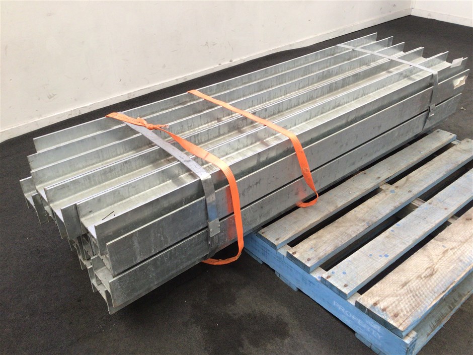 Galvanised Retaining Posts Auction (0015-7047727) | Grays Australia