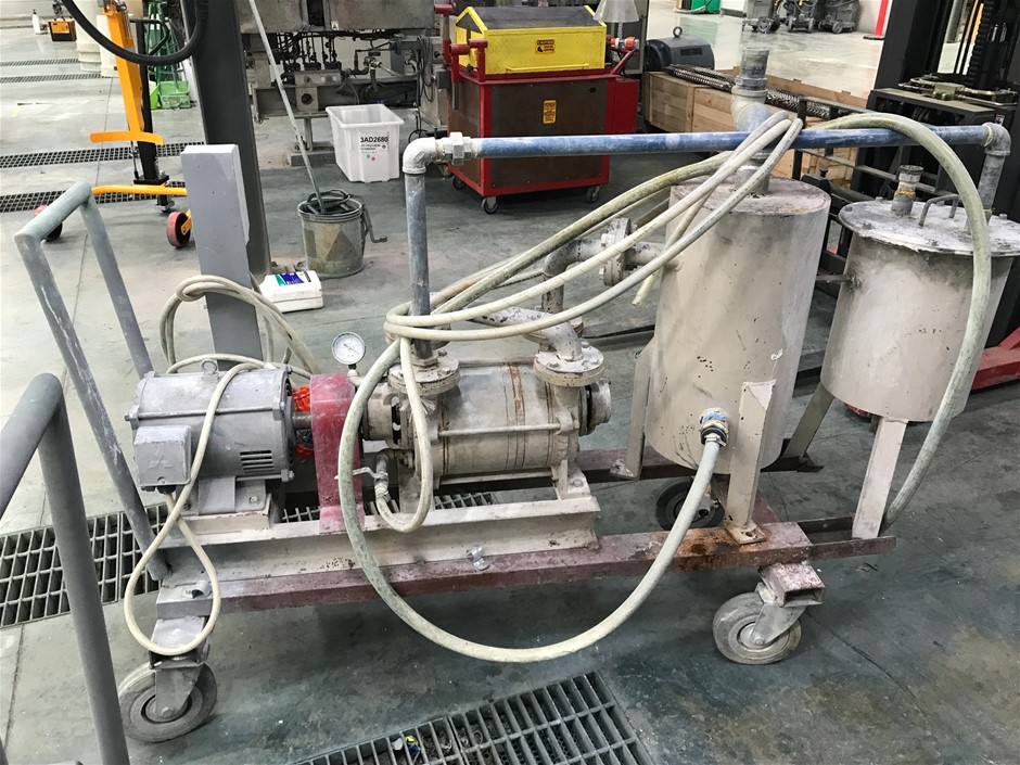 1 x Plastic Extrusion Vacuum Pump System Auction (0113-3024464) | Grays ...